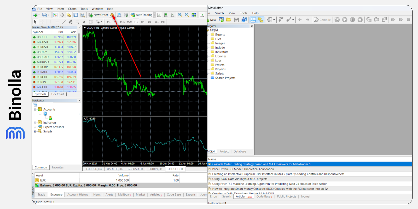 MetaTrader 5: Um Guia Detalhado para Iniciantes – Binolla